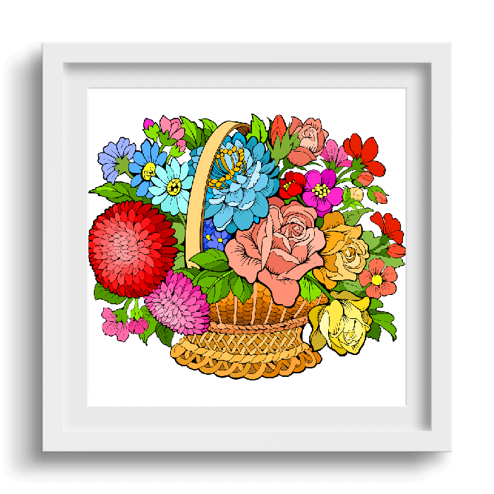 Line Art: Color by Number