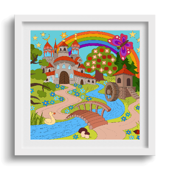 Line Art: Color by Number