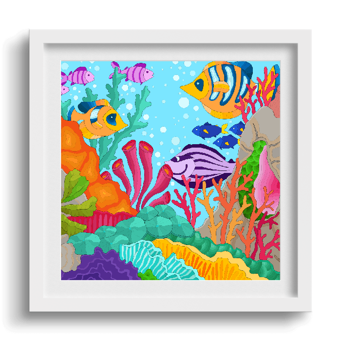 Line Art: Color by Number