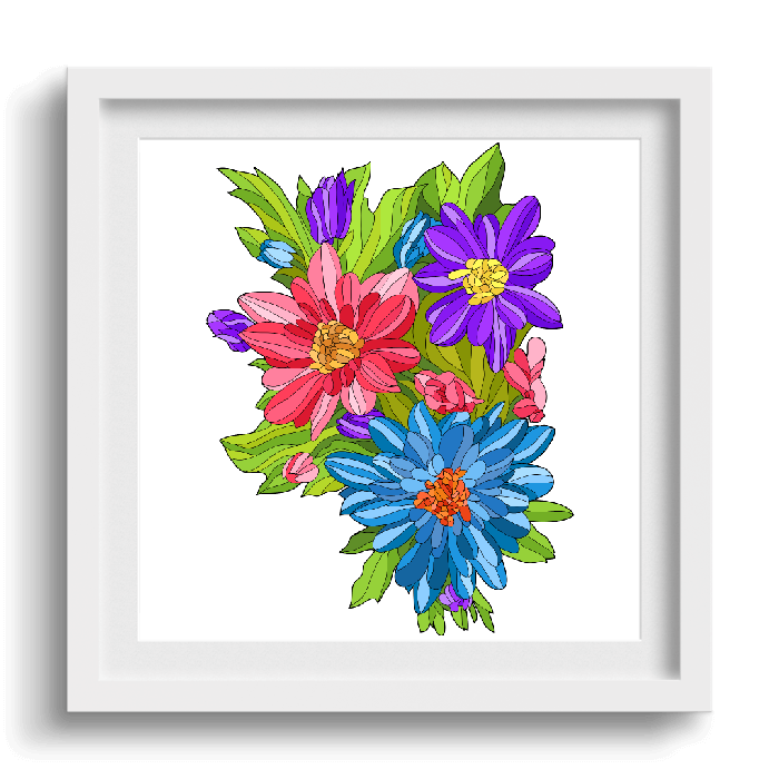 Line Art: Color by Number