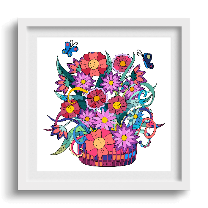 Line Art: Color by Number