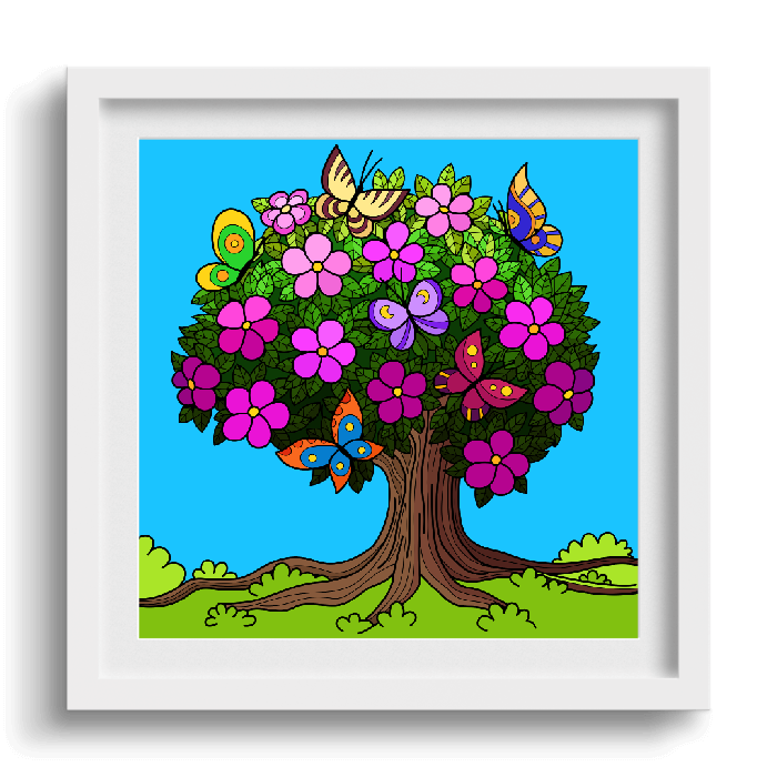 Line Art: Color by Number