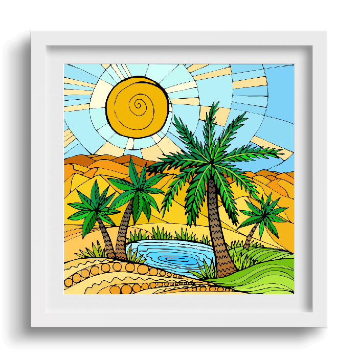 Line Art: Color by Number