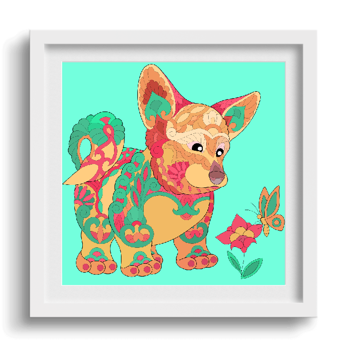 Line Art: Color by Number